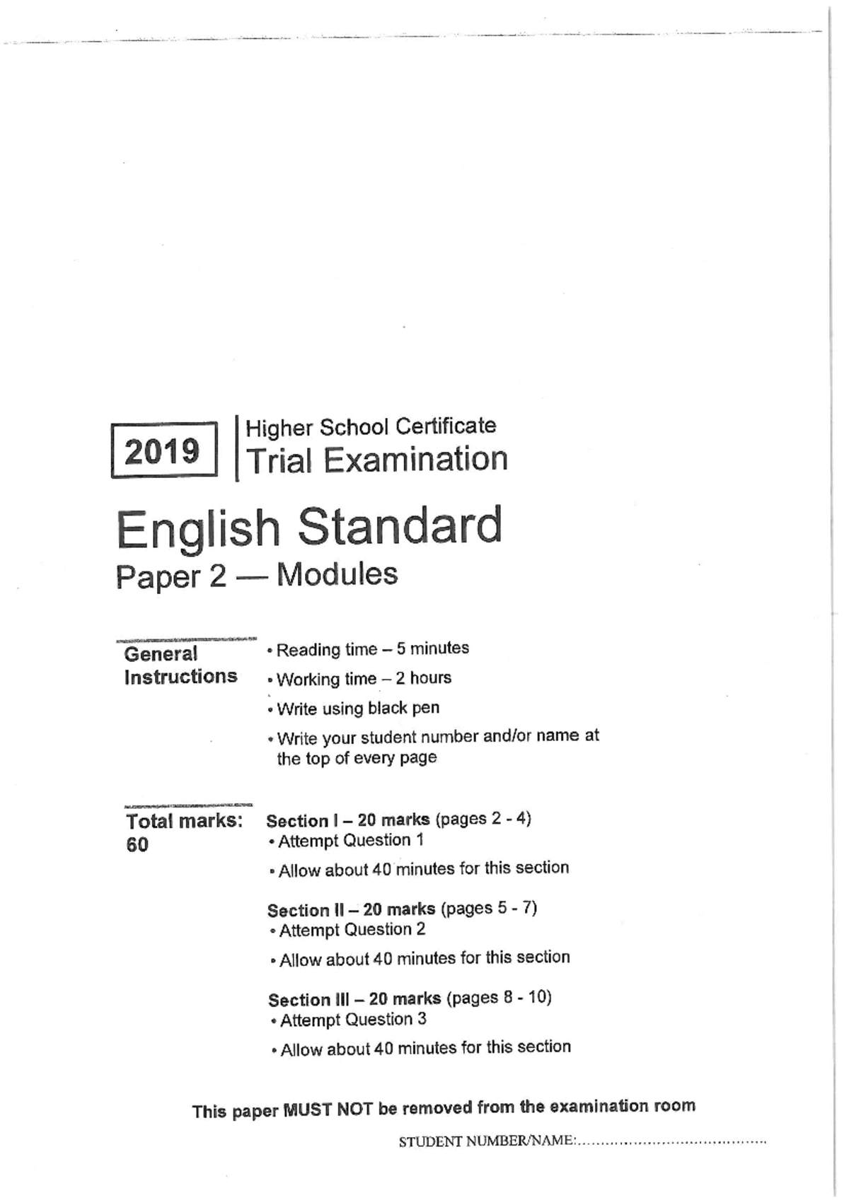 Exam Paper 2 - Studocu