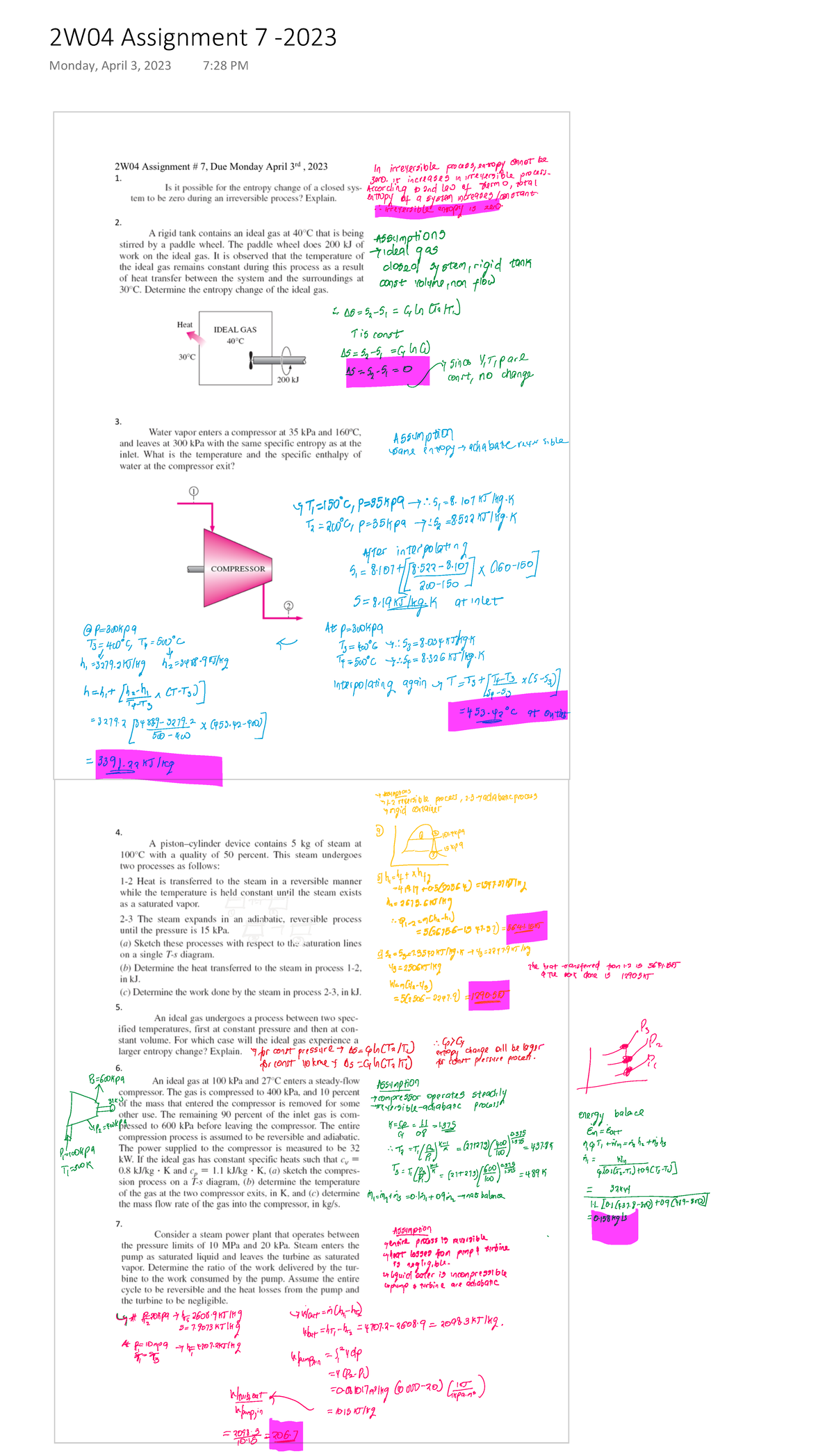2W04 Assignment 7 -2023 - 2W04 - 2W04 Assignment 7 - Monday, April 3 ...