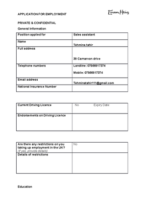 Btec-assessment-record-template - Assignment 2-2 - declaration, an ...