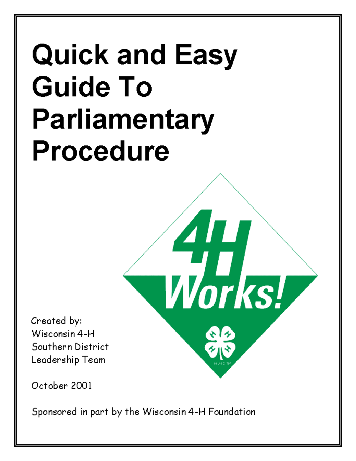 Parliamentaryprocedure - Quick and Easy Guide To Parliamentary ...