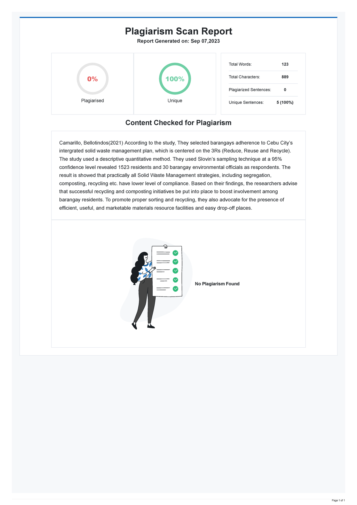 Plagiarism-report - A group report about Plagiarism - Plagiarism Scan ...