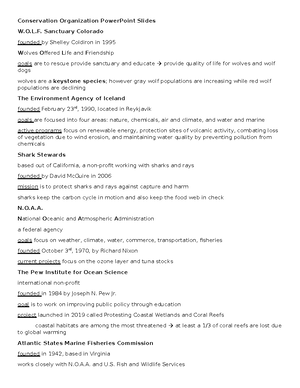 Conservation Biology Lecture 2 - Biodiversity genetic organismal ...