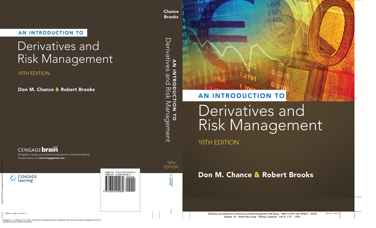 Introduction to Derivatives and Risk Management (w - A N I N T R O D U ...