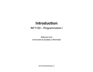 Slides-methodes v1.2 - Cours sur les méthodes - lord@uqam Les méthodes ...