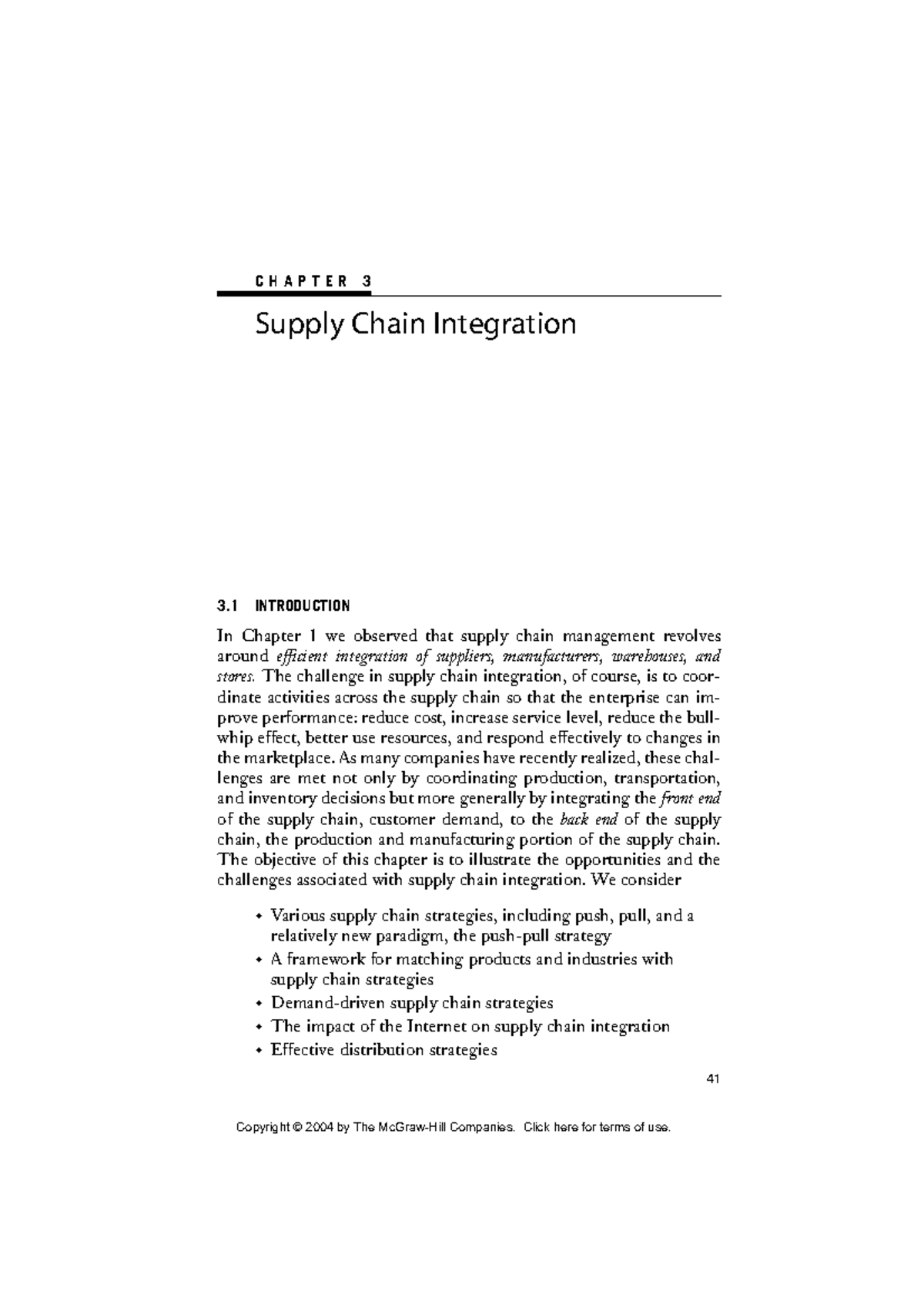 Supply Chain Integration - The challenge in supply chain integration ...