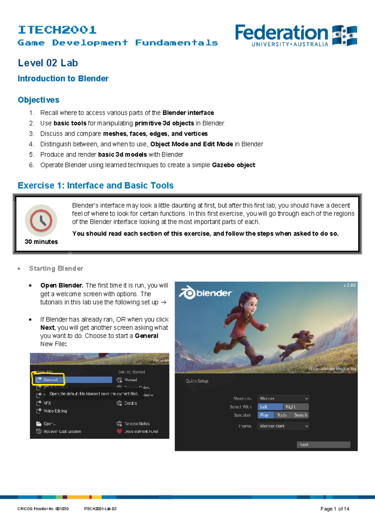 Itech 2001 Lvl02 Lab Gadgsag Game Development Fundamentals Level 02 Lab Introduction To
