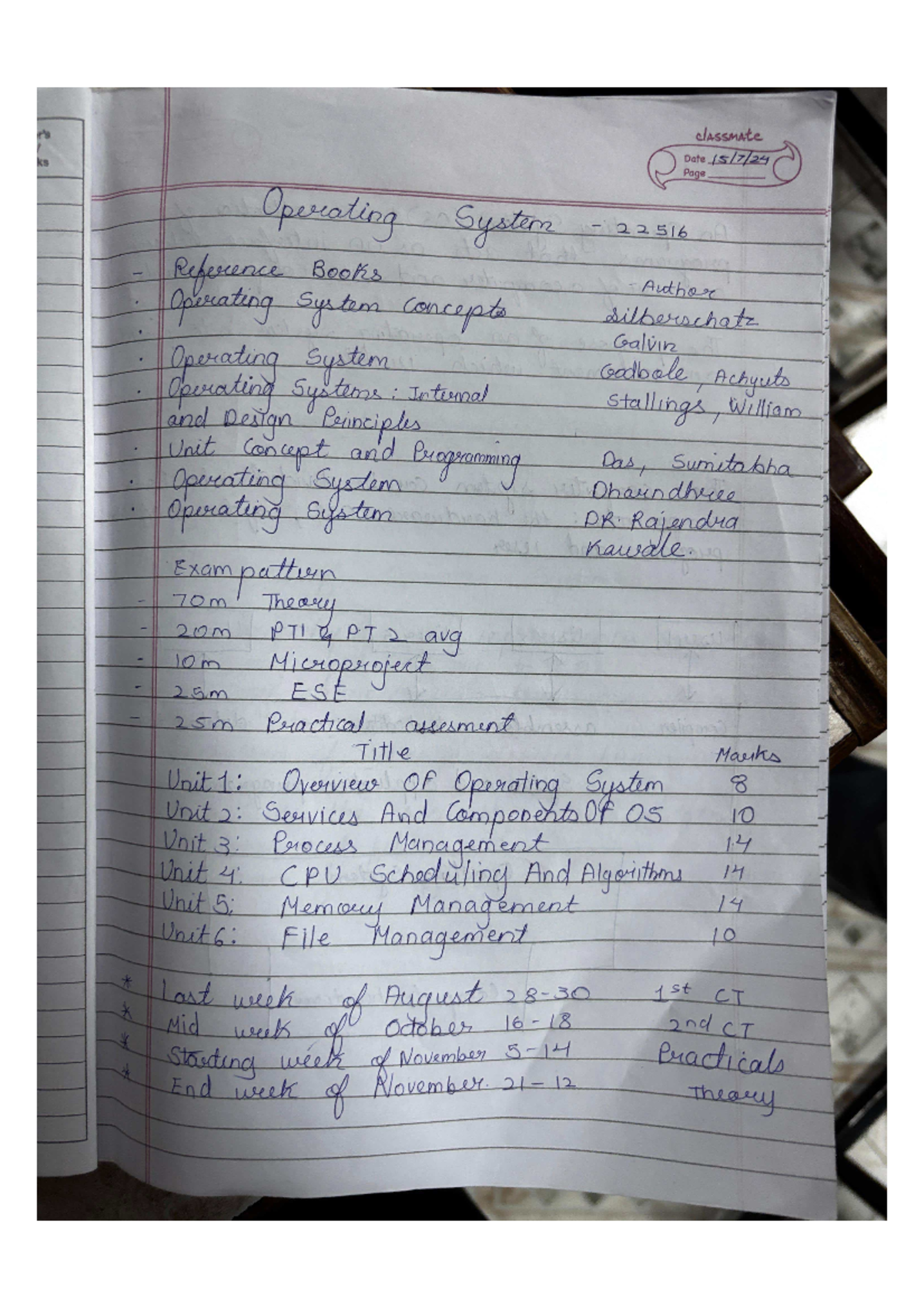 Doc Scanner 26-Jul-2024 18-03 - classmate Date Page Operating System ...