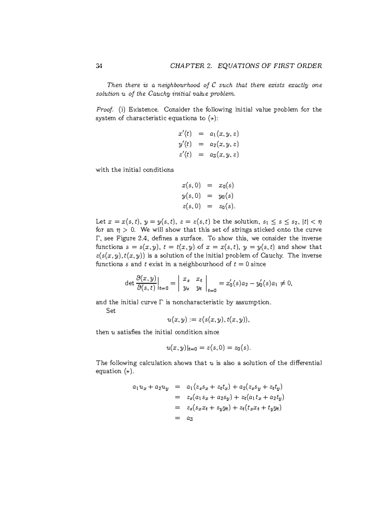 Fisika matematika-12 - Equations from variational problems - 34 CHAPTER 2. EQUATIONS OF FIRST ...