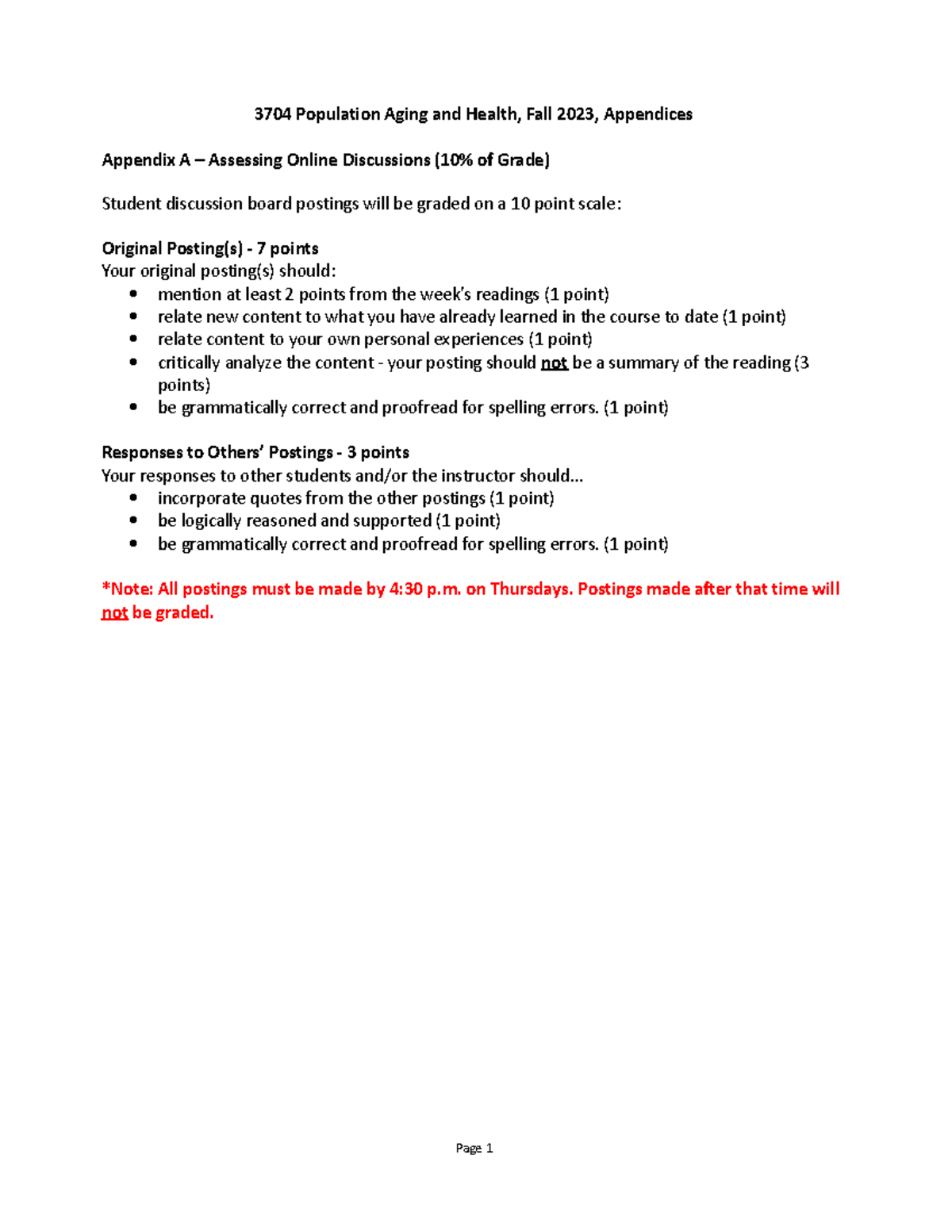 3704A Appendices - SYLLABUS - 3704 Population Aging and Health, Fall ...