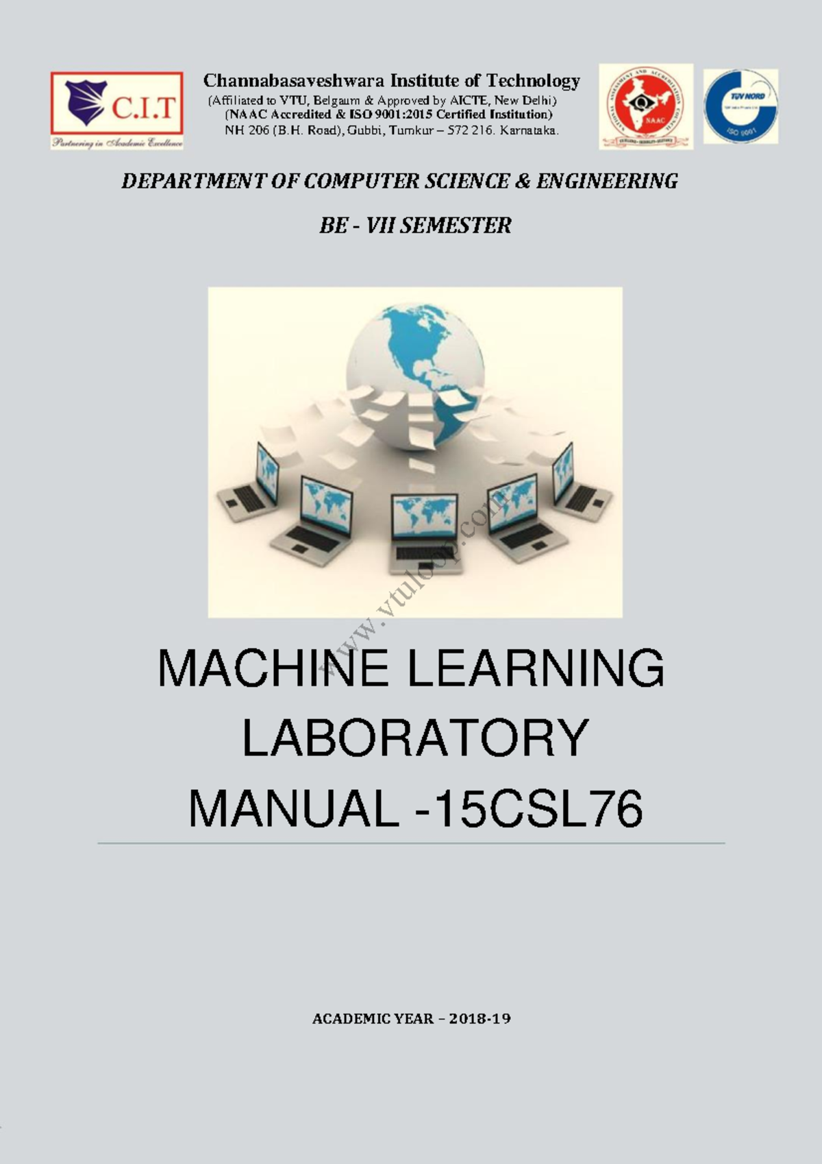 Machine- Learning- Laboratory[www - Channabasaveshwara Institute of ...