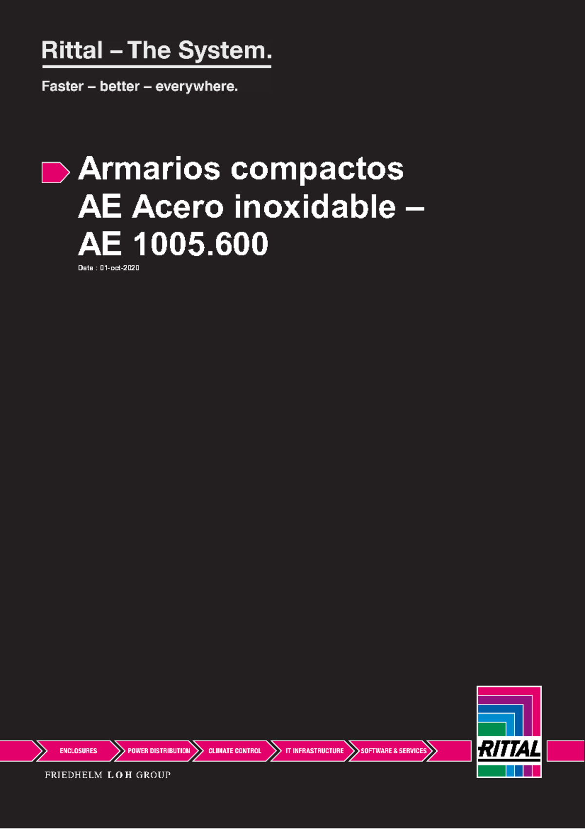 Tableros Rittal - dfgf - Armarios compactos AE Acero inoxidable – AE ...