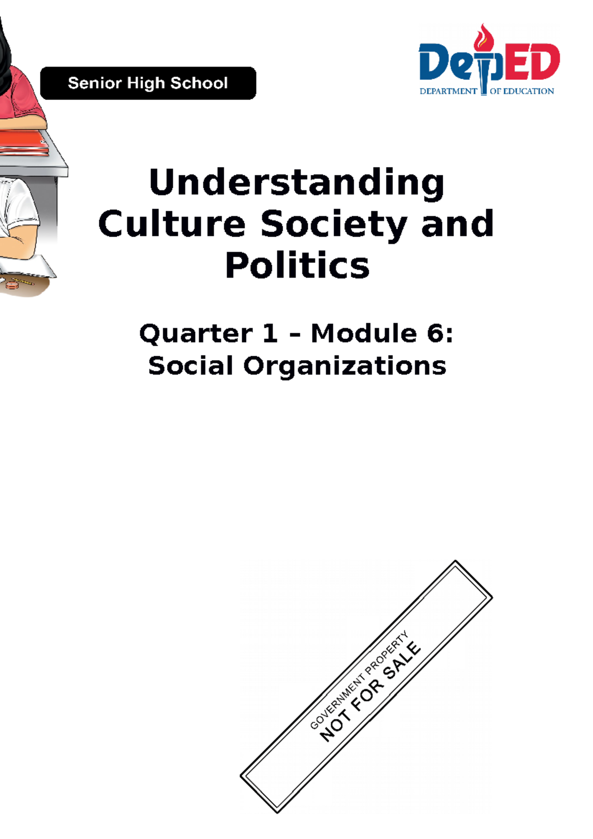UCSP11 ADM Q1-6 M6 2020 v - Understanding Culture Society and Politics ...