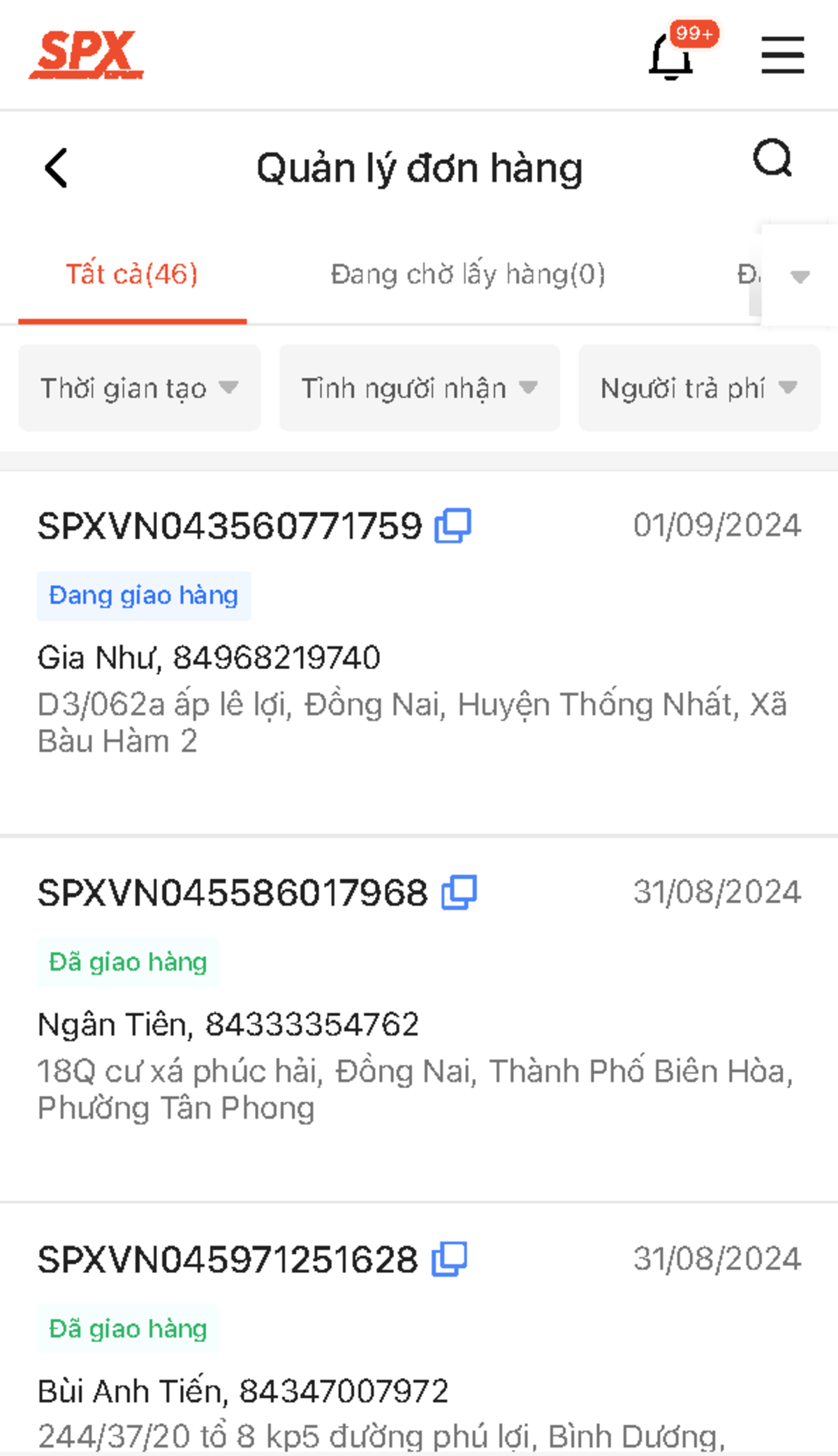 SPX Express - Chuyển Phát Nhanh, Giao Hàng Toàn Quốc SPX Việt Nam - Bài ...