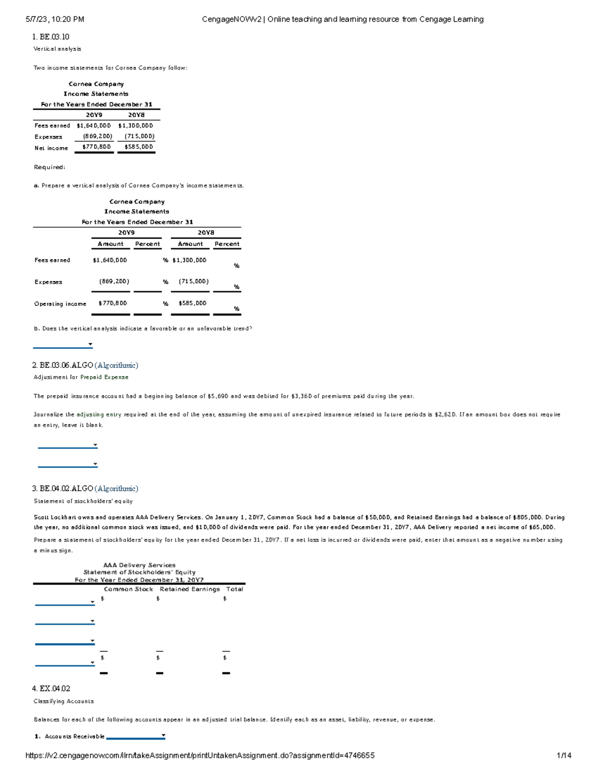 2-1 Quiz Cengage NOWv 2 Online teaching and learning resource from ...