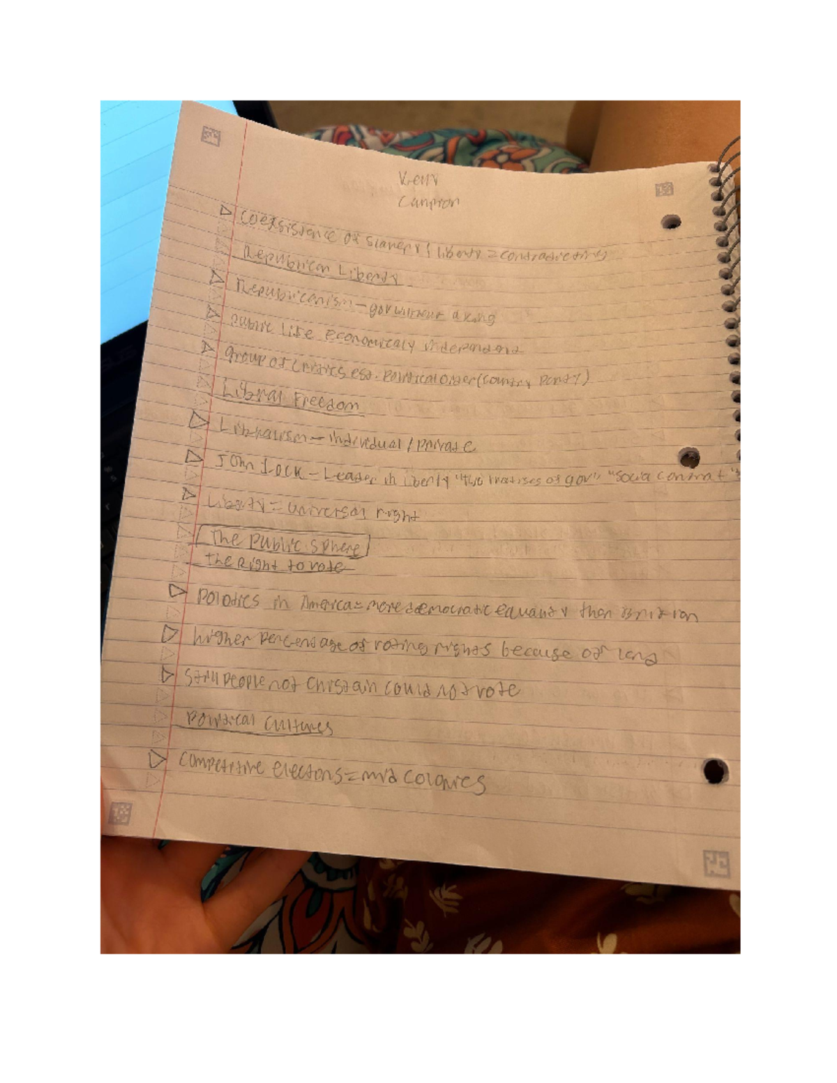 Apush 1 - Notes for class chapter 5 - Keny campion coessistance or ...