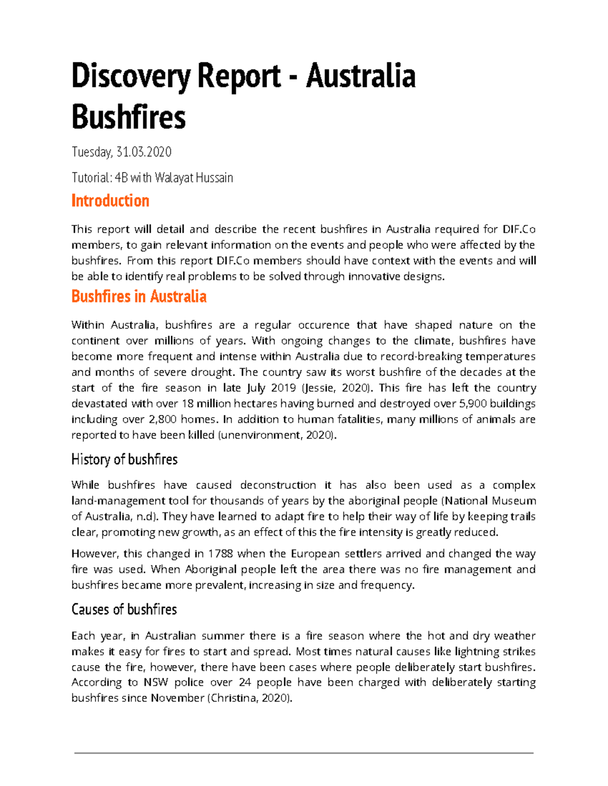 Discovery Report - 03 Tutorial: 4B with Walayat Hussain Introduction ...