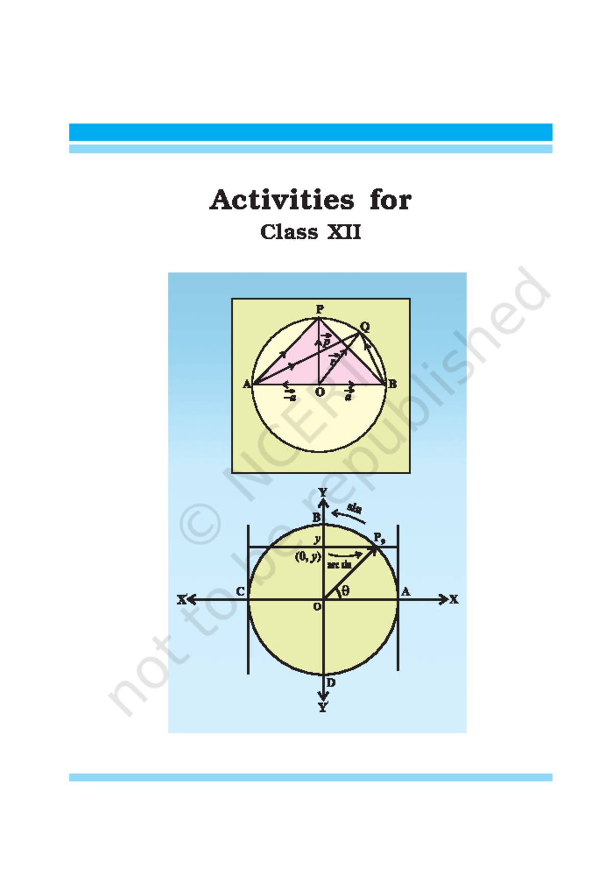 Math NCERT activities - Activities for Class XII The basic principles ...