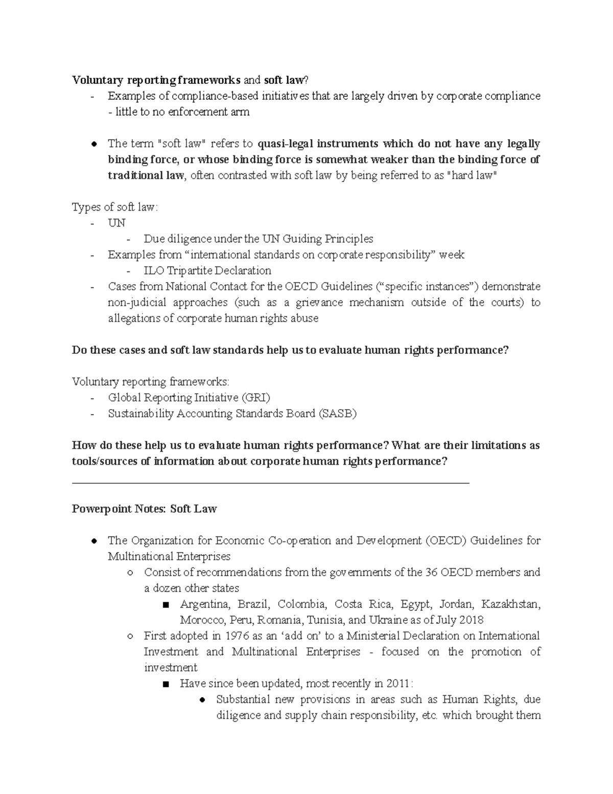 Paper 2 First Outline - Voluntary reporting frameworks and soft law ...