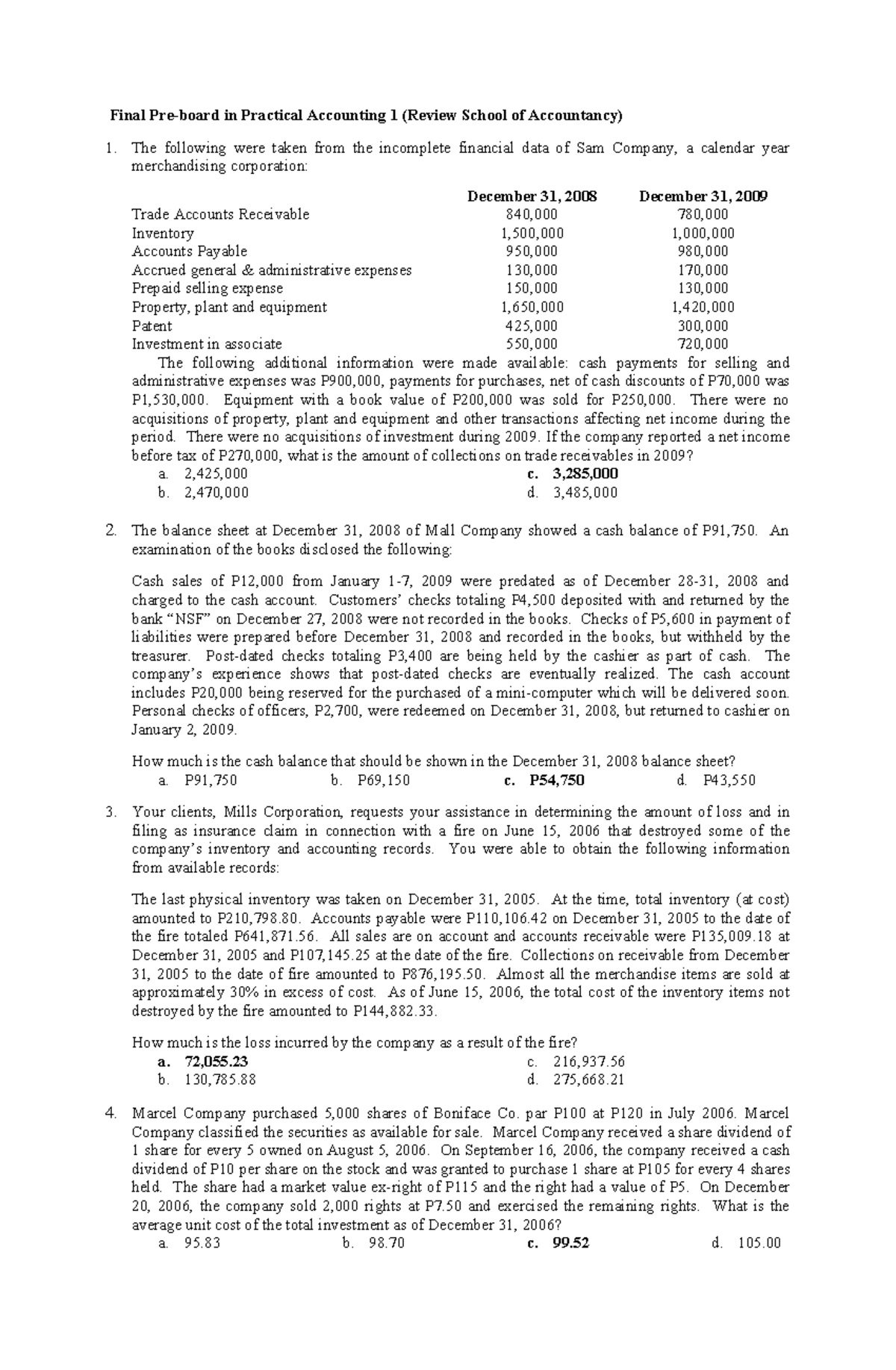 22 Merged Lecture Notes On Accounting Lecture Notes On Accounting Lecture Notes On