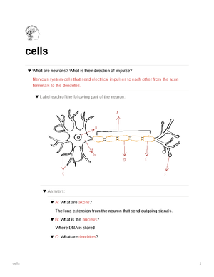 Anatomy - Question based notes - anatomy What are the two components of ...