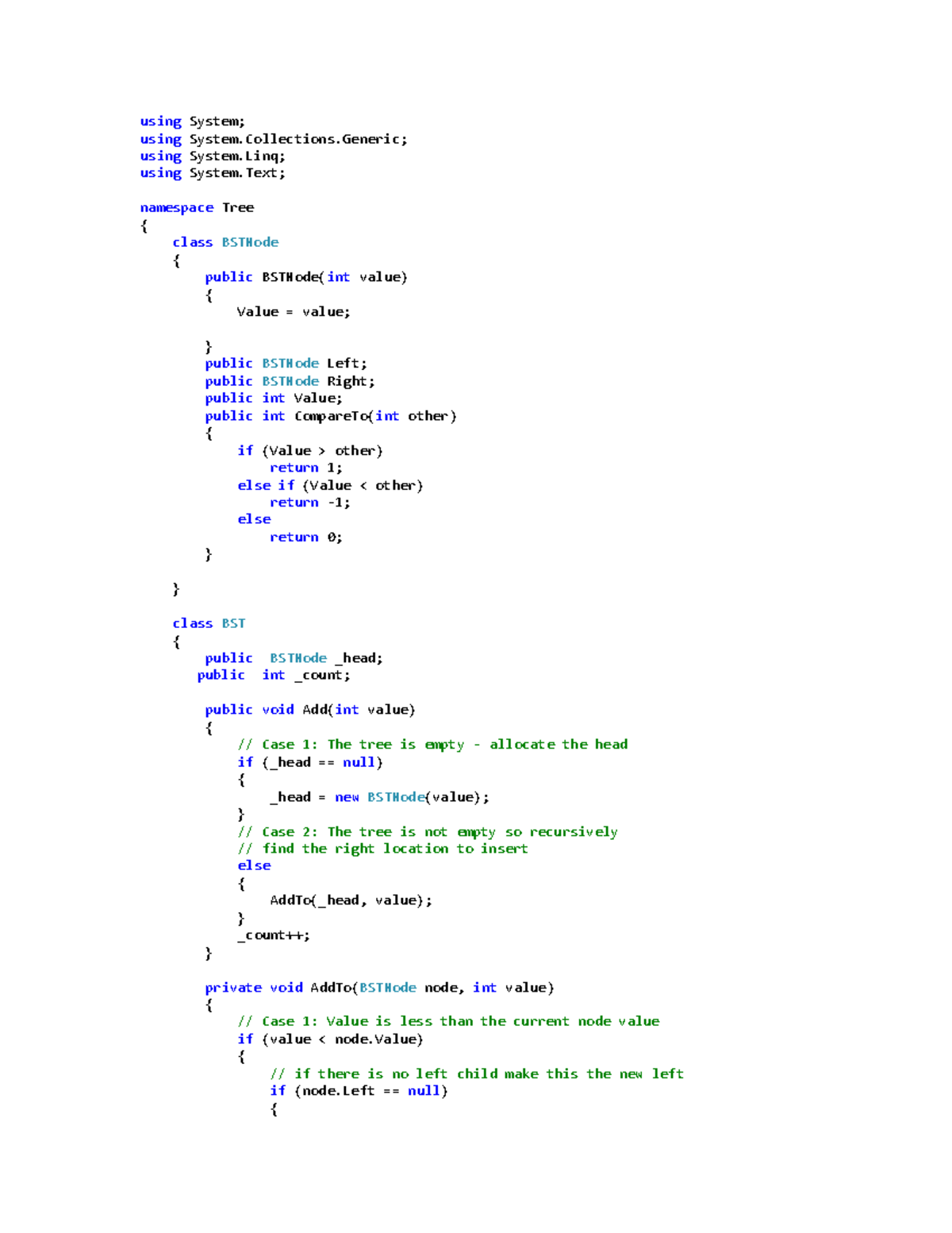 Tree - Tree - using System; using System.Collections; using System ...