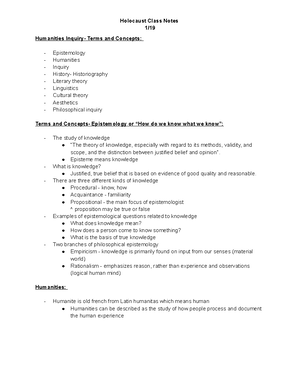 History of the 1960s Term 2 Notes - History of the 1960s Term 2 Notes ...