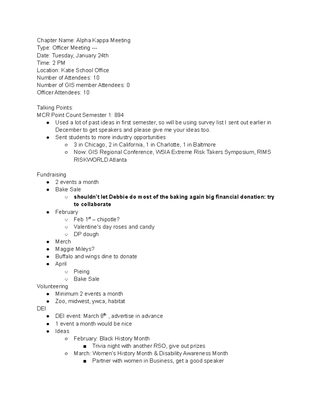 1st Officers Meeting Agenda[ 8158] - Chapter Name: Alpha Kappa Meeting ...