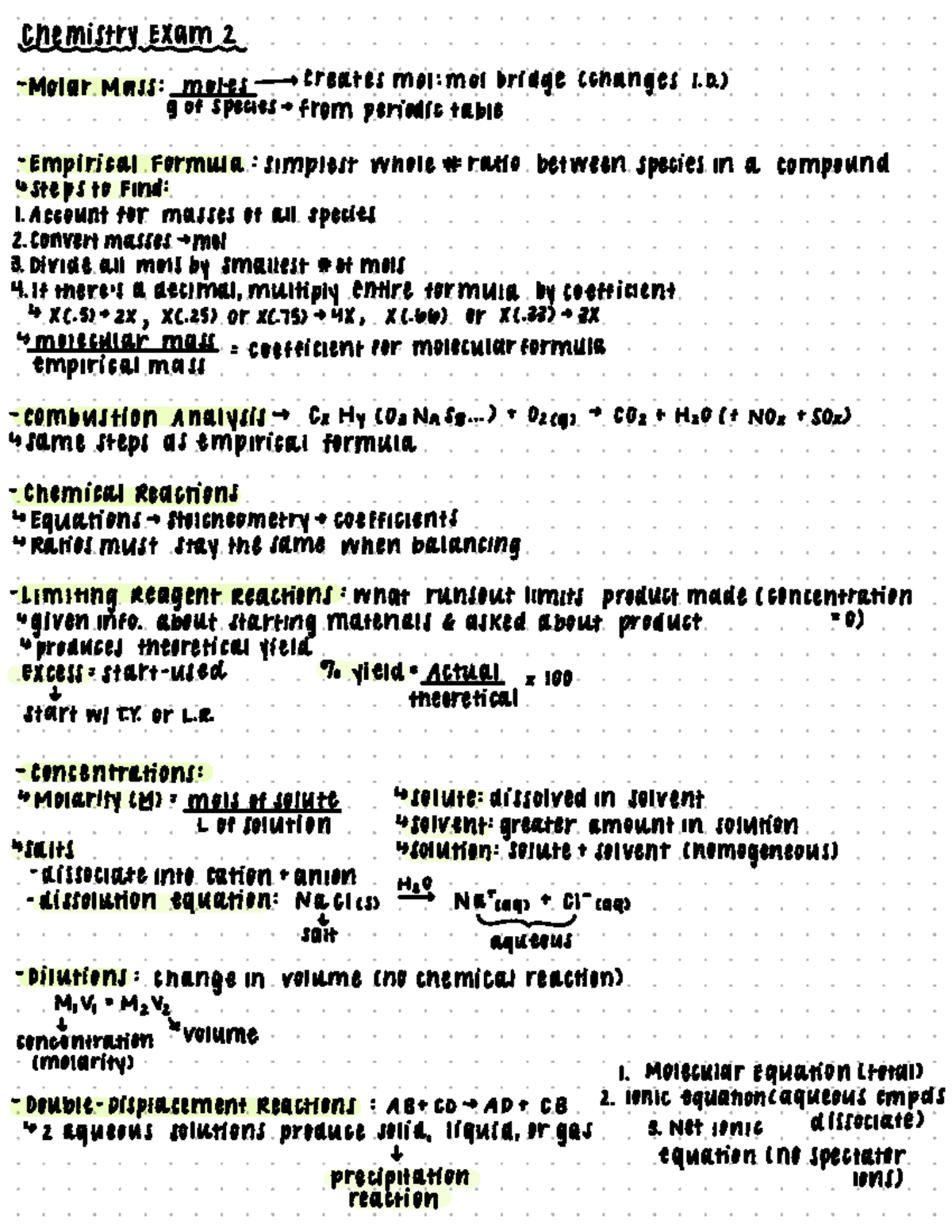 Exam 2 Study Guide - Astr -Molar Mass:moles,creates molimel bridge ...