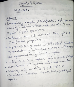 S. s - Top solved series question paper with syllabus - Signals And ...