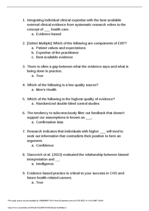 Nutrition Part 1 Lecture Notes - Nutrition Part 1 CHS 100 – Optimizing ...
