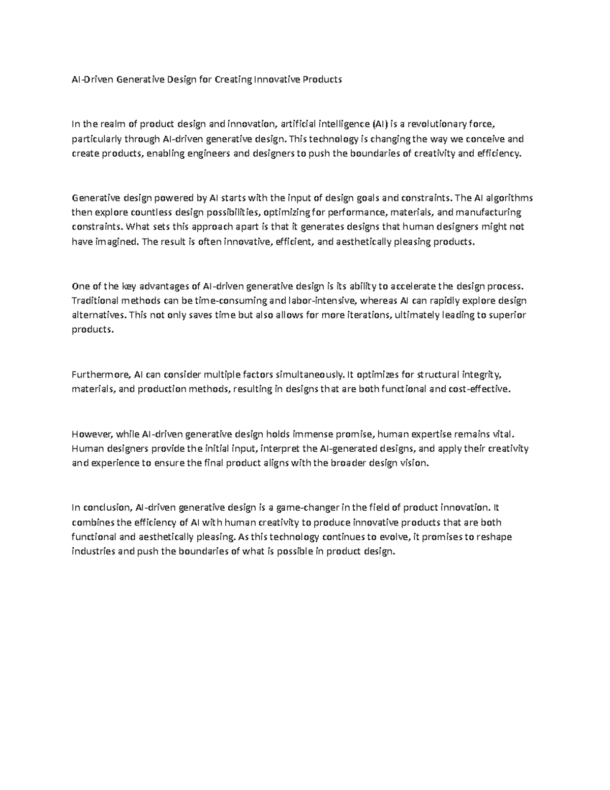 AI16 - Artificial Intelligence (AI) has emerged as a transformative ...