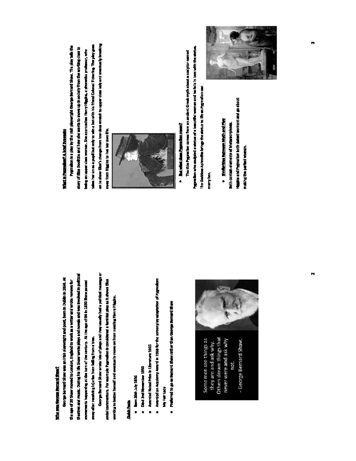 Pygmalion - Summary, synopsis and The Play - ACT I Covent Garden at 11 ...