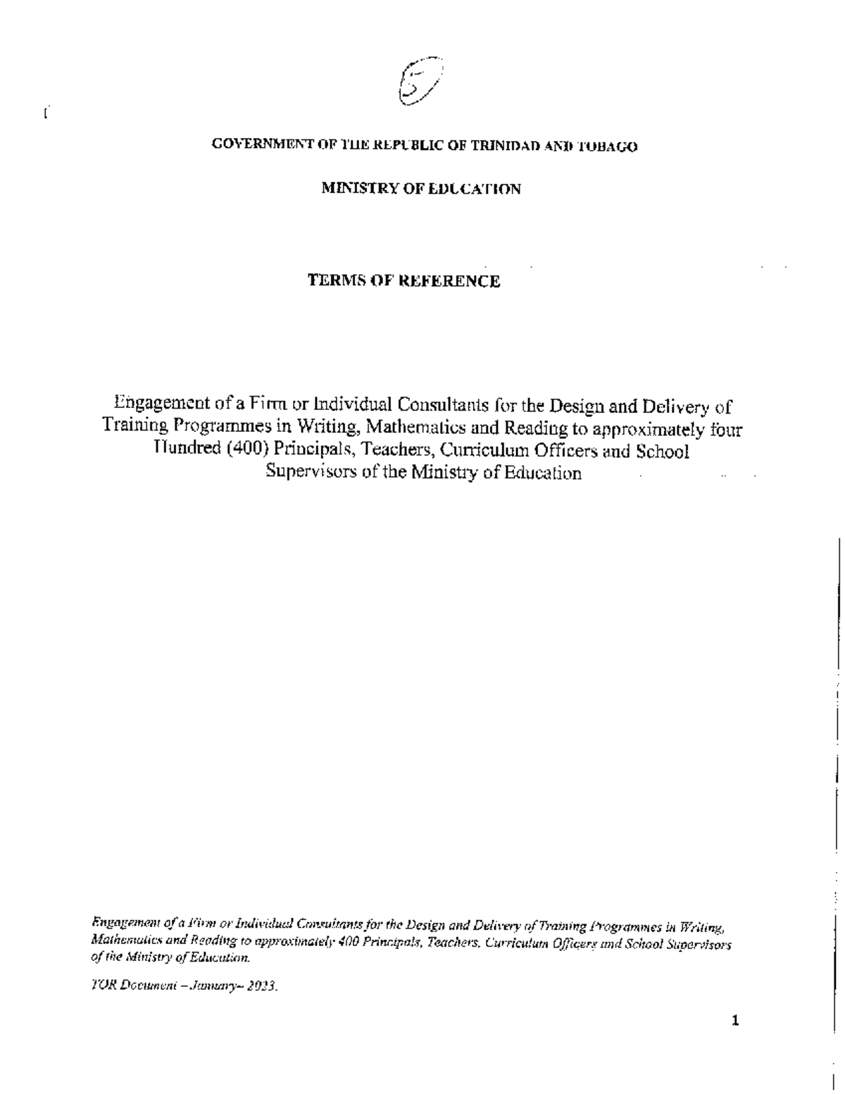 TOR-Training Programme - Electrical Engineering Technology - Studocu