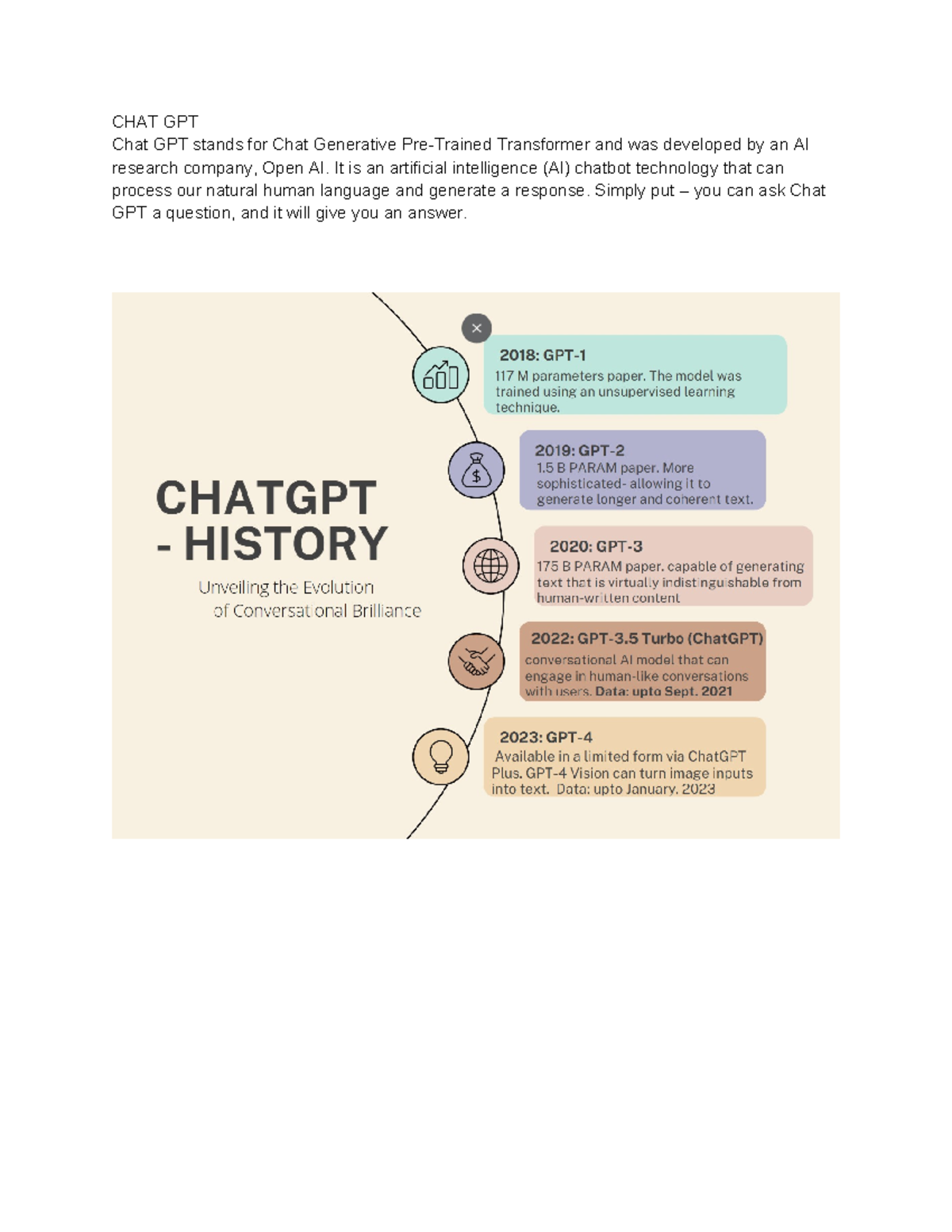 how to properly use Chat GPT - CHAT GPT Chat GPT stands for Chat Generative Pre-Trained ...