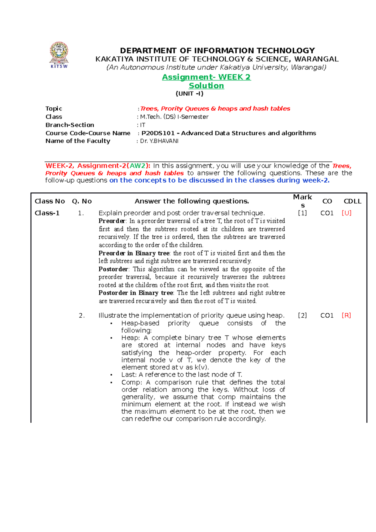 Week2 Assignment-ADSA-sol-YB - DEPARTMENT OF INFORMATION TECHNOLOGY ...