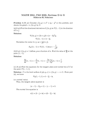 Math 2551 Worksheet week1 - Math 2551 Worksheet Section 12. 1. Let A ...