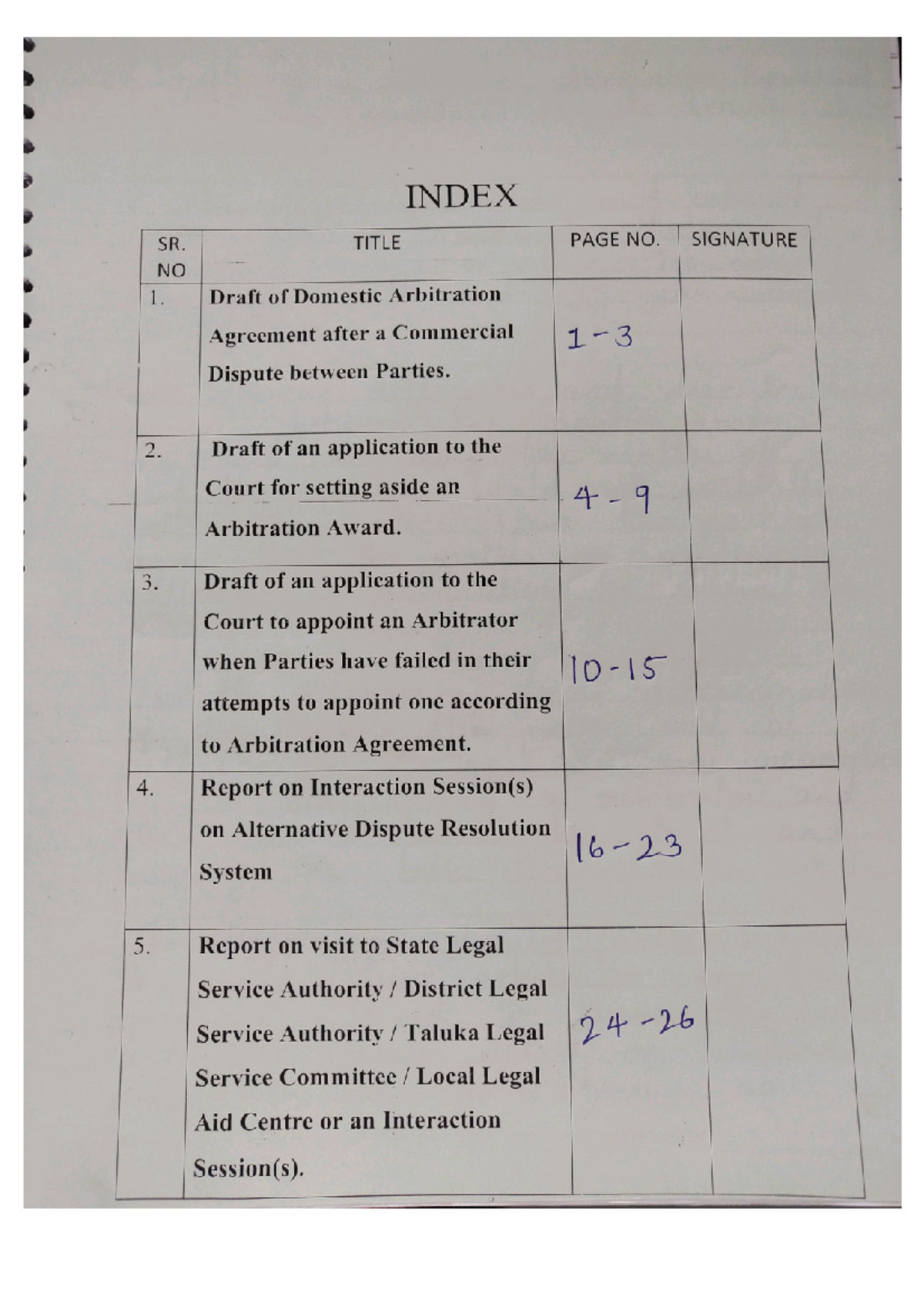 Adr journal - BA-llb - Studocu