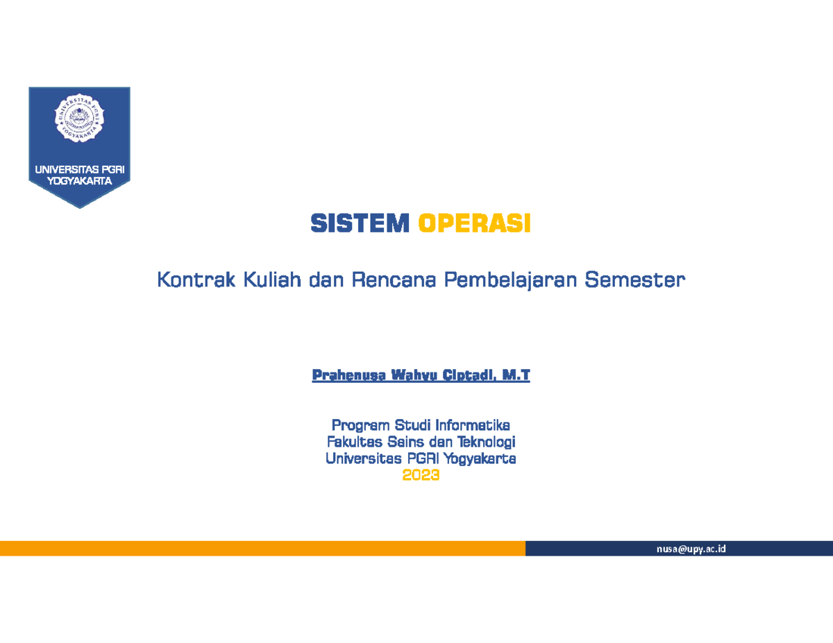 SOP Pertemuan 1 - Yaaaa - Outline Perkenalan Dosen Mahasiswa RPS CPL ...