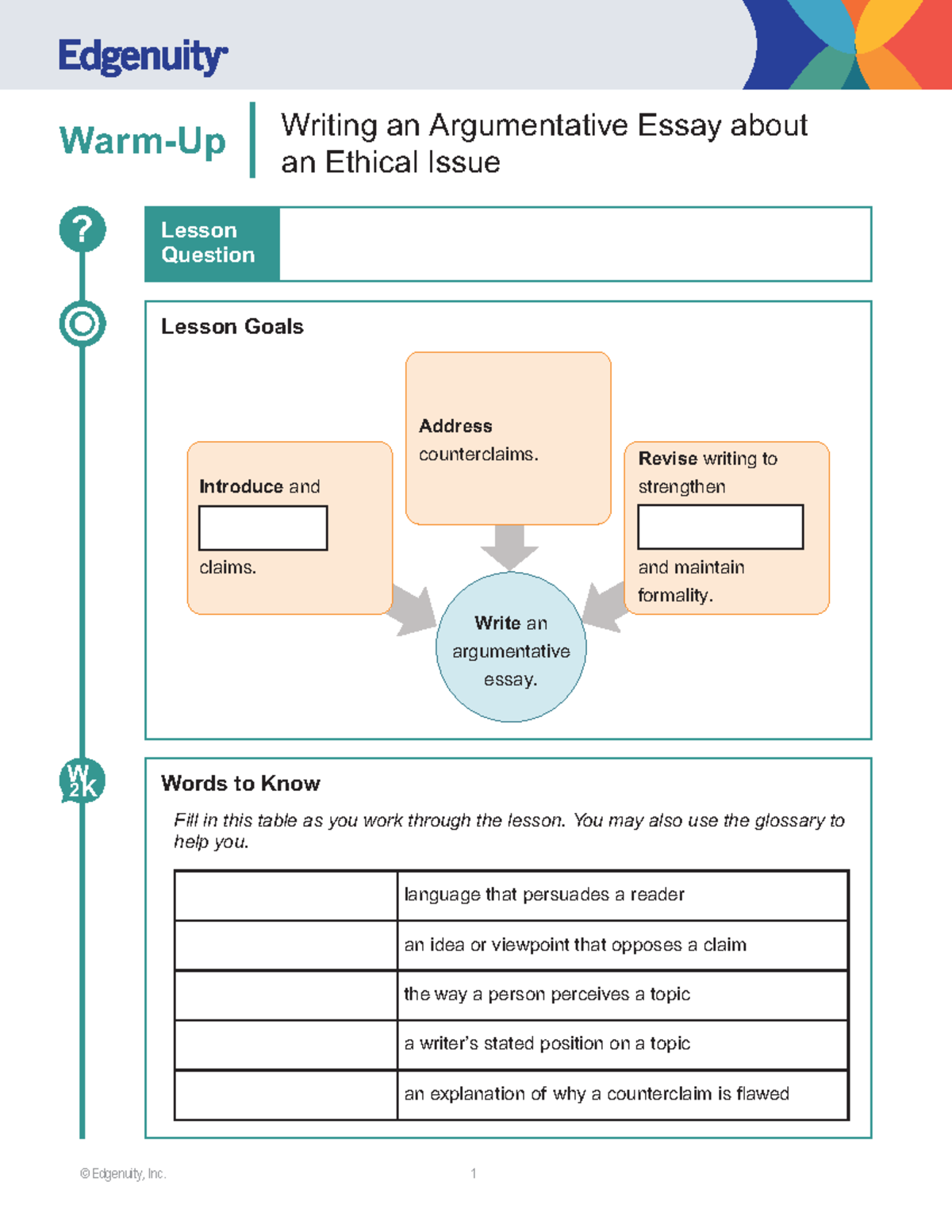 3012 08 06 Essay Ethical Issue GN SE - Warm-Up an Ethical Issue ...