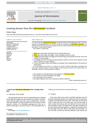 (BP Process Safety Series) - Hazards of Electricity and Static ...