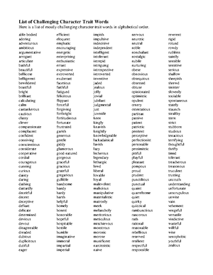 Lesson 14 - Assignment - Words to Know Circle the word that best ...