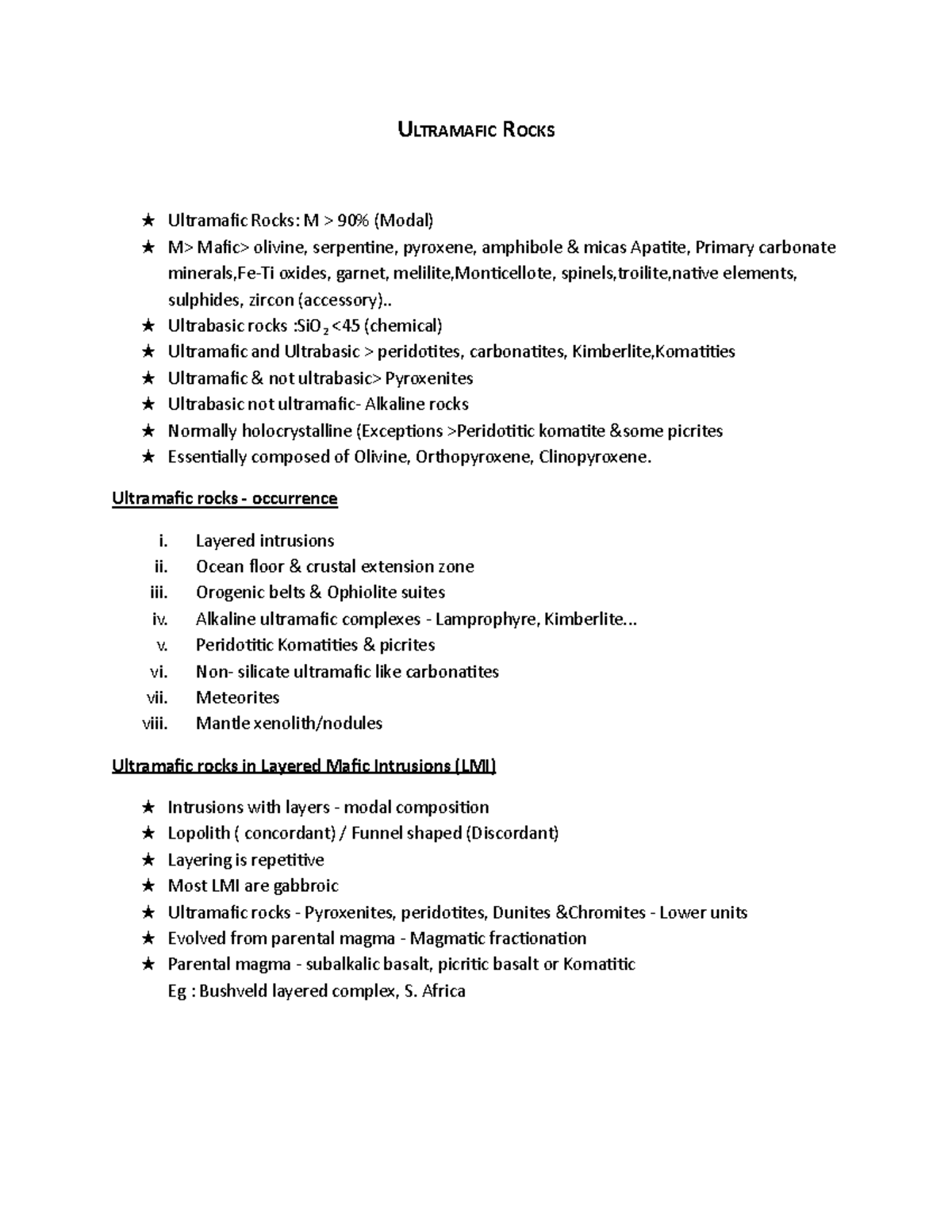 Ultramafic Rock - An Igneous rocks - ULTRAMAFIC ROCKS ★ Ultramafic ...