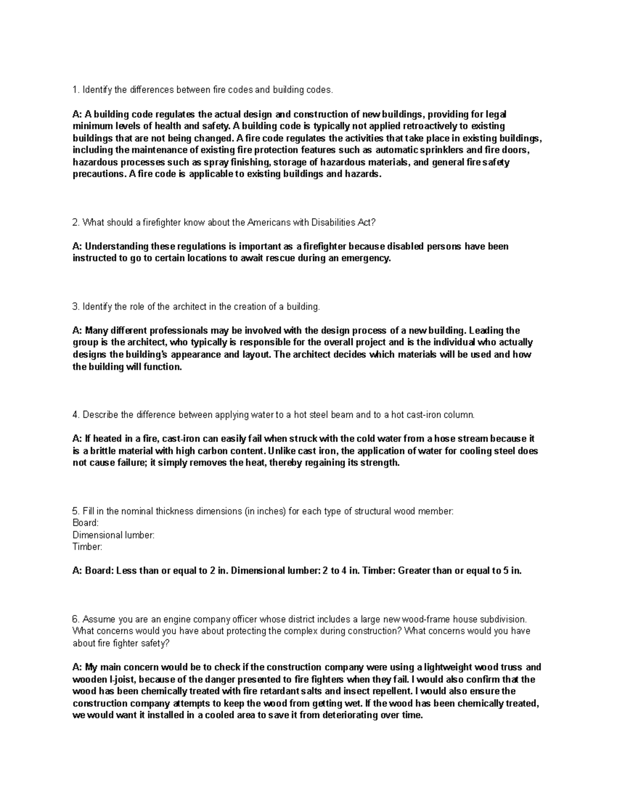 FIRE 4 Chpater 3 Challenging Questions - Identify the differences ...