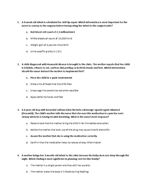 Picot Question Development 2021 WHO - How to Write a PICOT Question A ...