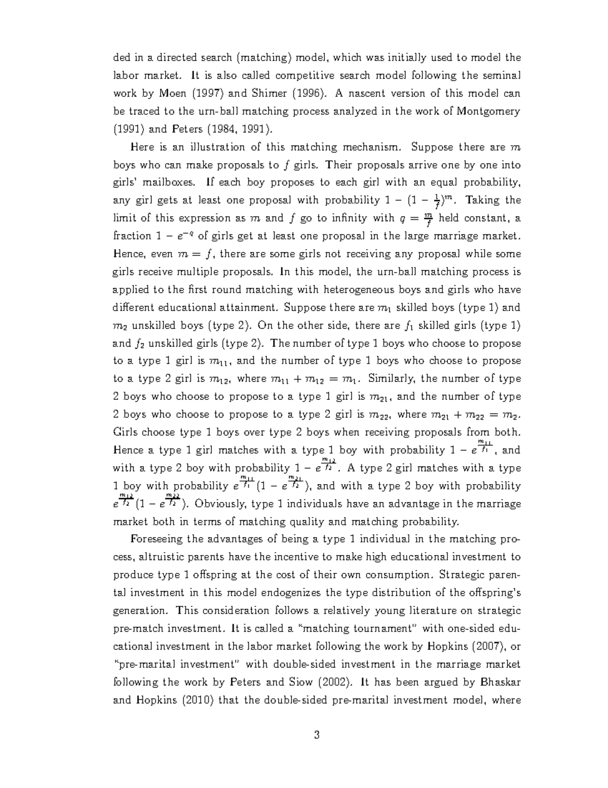 Essays on Educational Investment, Income Inequality 2 - ded in a ...