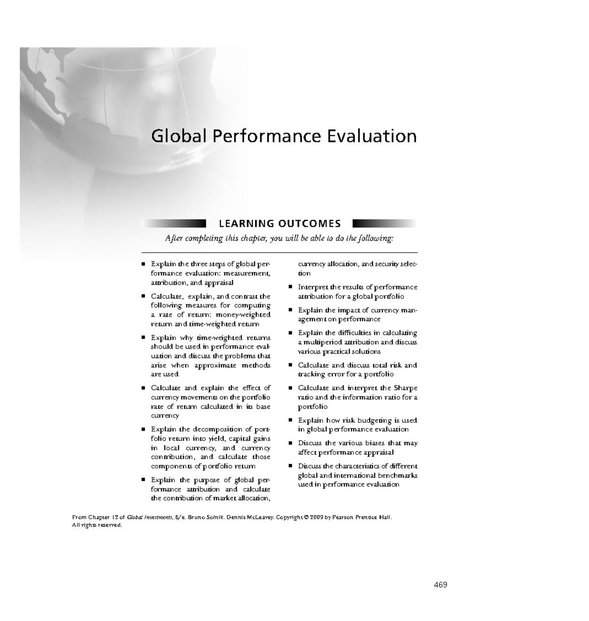 GI book 6e - Chiến lược và hệ thống giao dịch - Explain the three steps of global per- formance ...