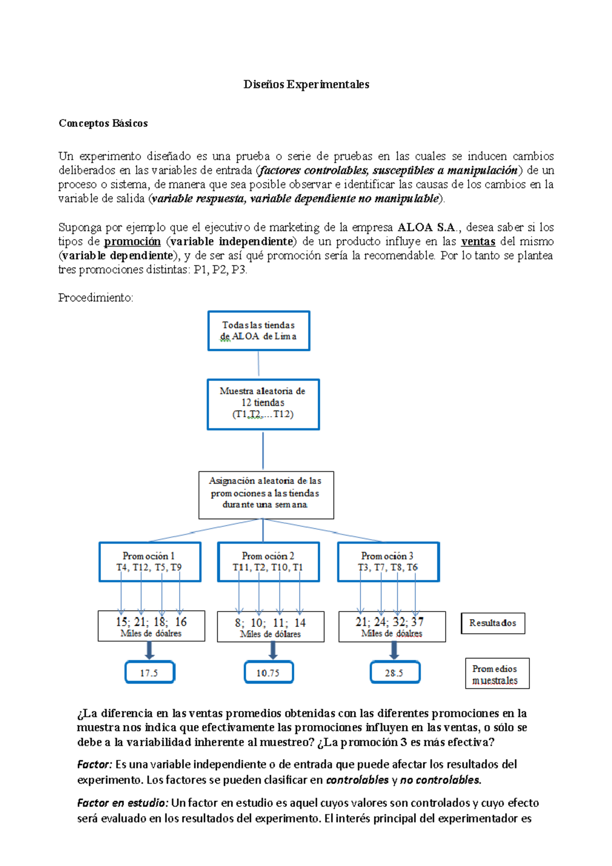 13. Diseño Completamente AL AZAR - Diseños Experimentales Conceptos ...