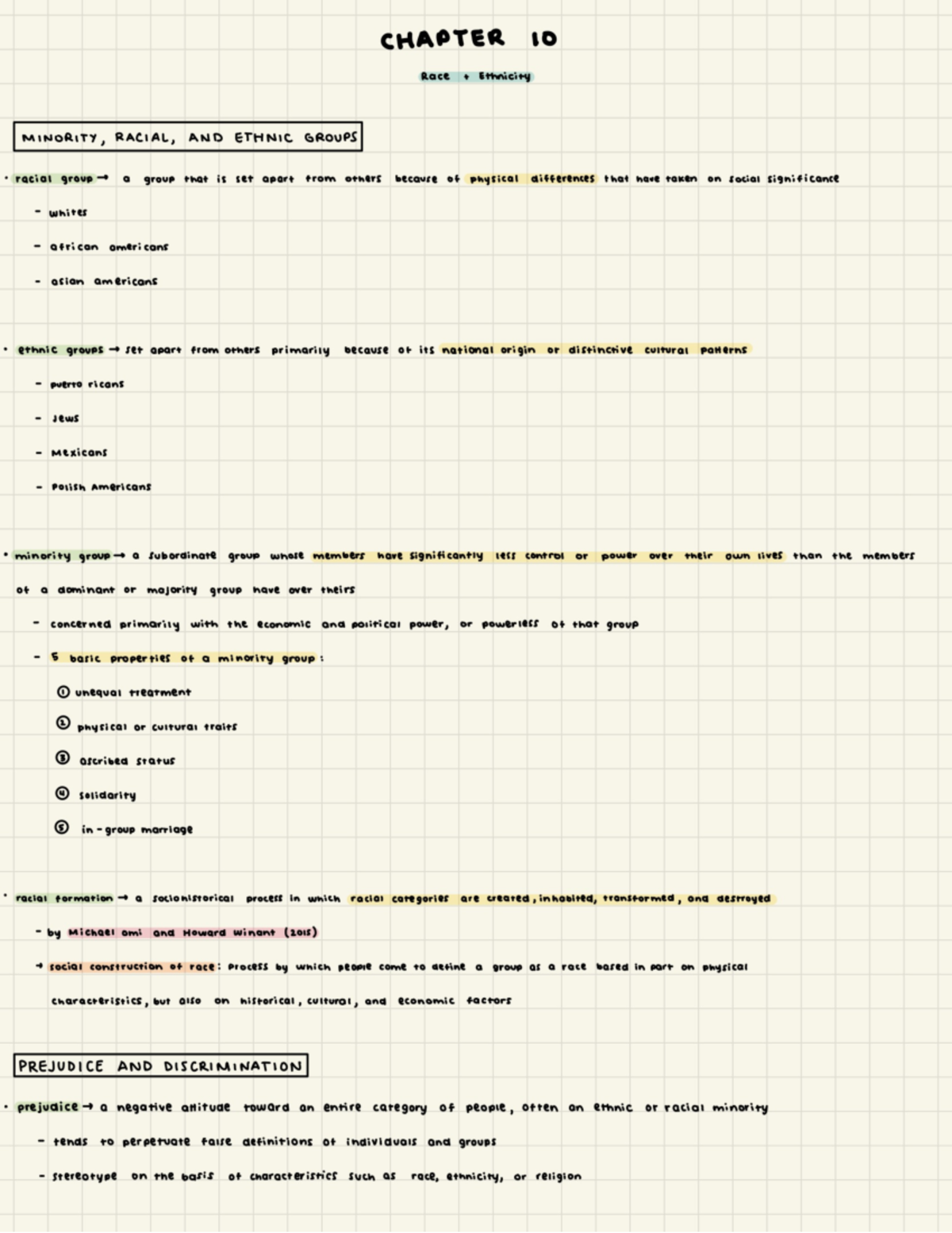 Sociology-38 - Chapter 10 - Race and Ethnicity Includes authors, key ...