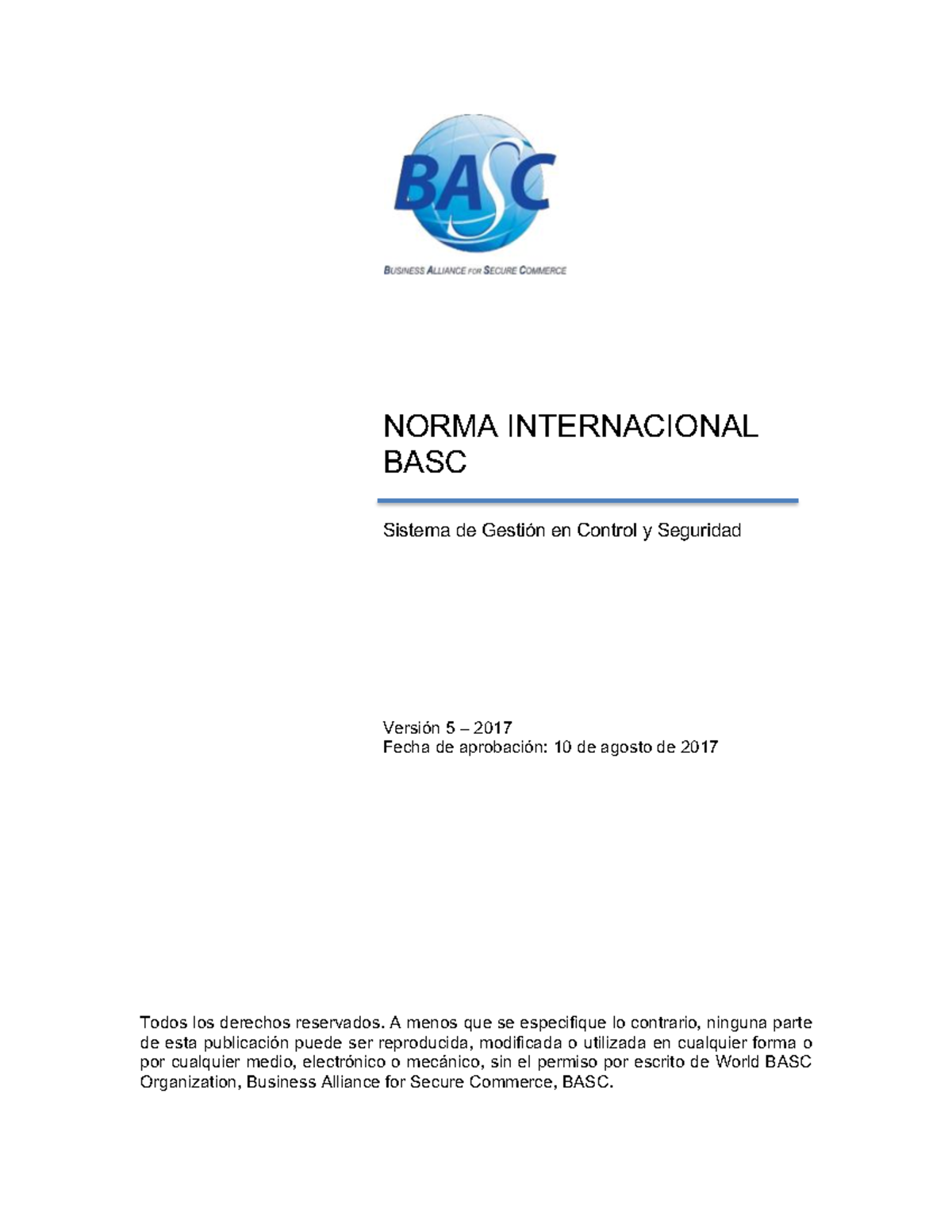 Norma-Internacional-BASC-V5 3 unlocked - NORMA INTERNACIONAL BASC ...