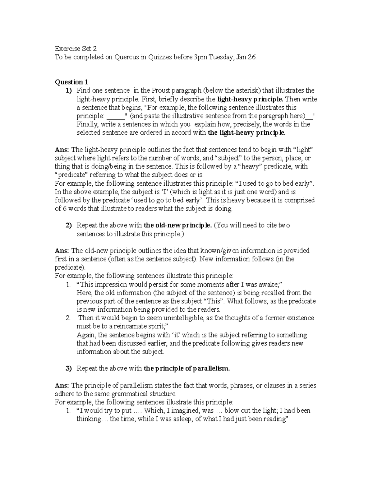 Exercise Set 2 - tutorials - Exercise Set 2 To be completed on Quercus in Quizzes before 3pm ...